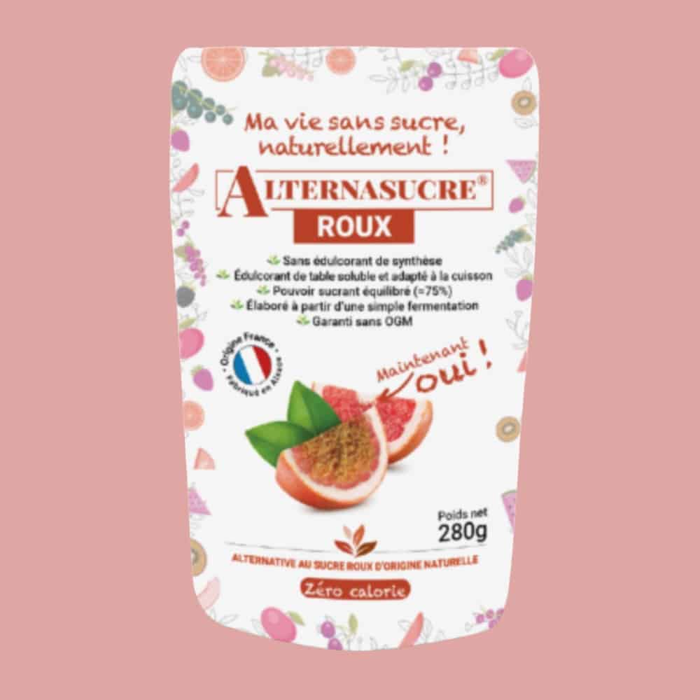Alternasucre roux 280g – Édulcorant naturel sans calories & IG bas